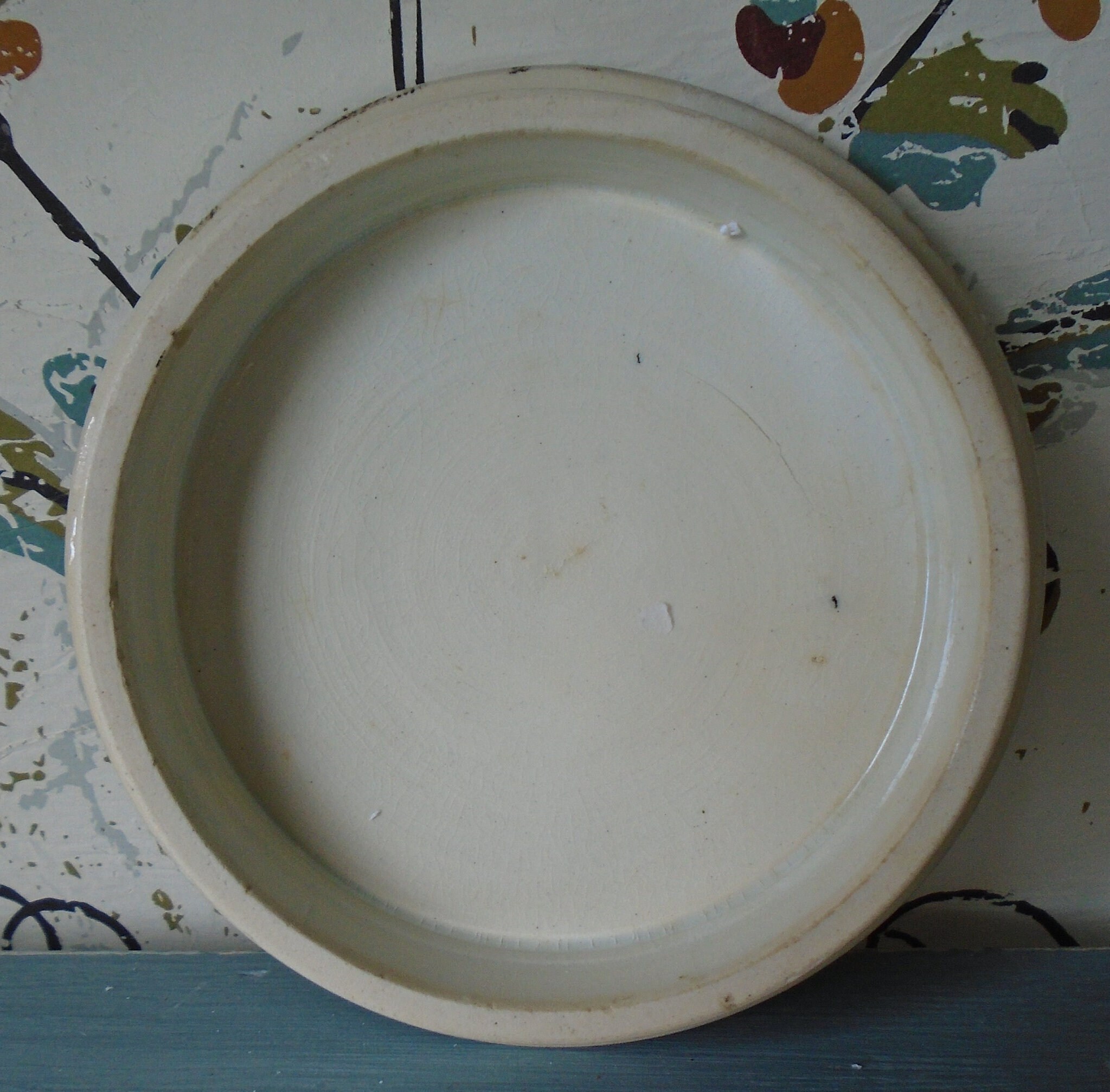 1800's Prattware Pottery Lid - Etsy