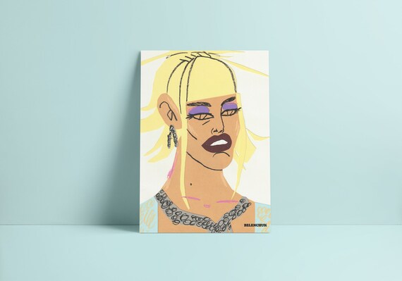 DOJA CAT Collage Poster - Etsy