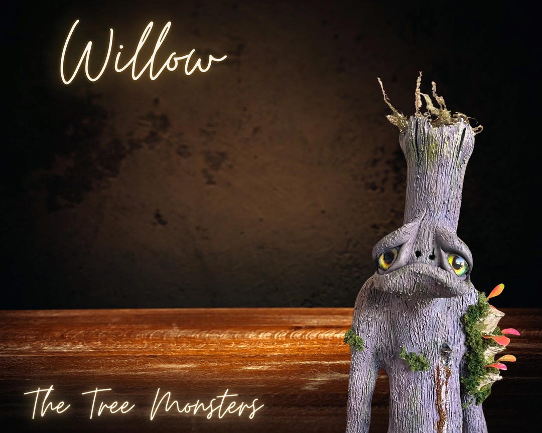 Cute Tree Monster Magical Fantasy Creature OOAK Art Doll Creature One ...