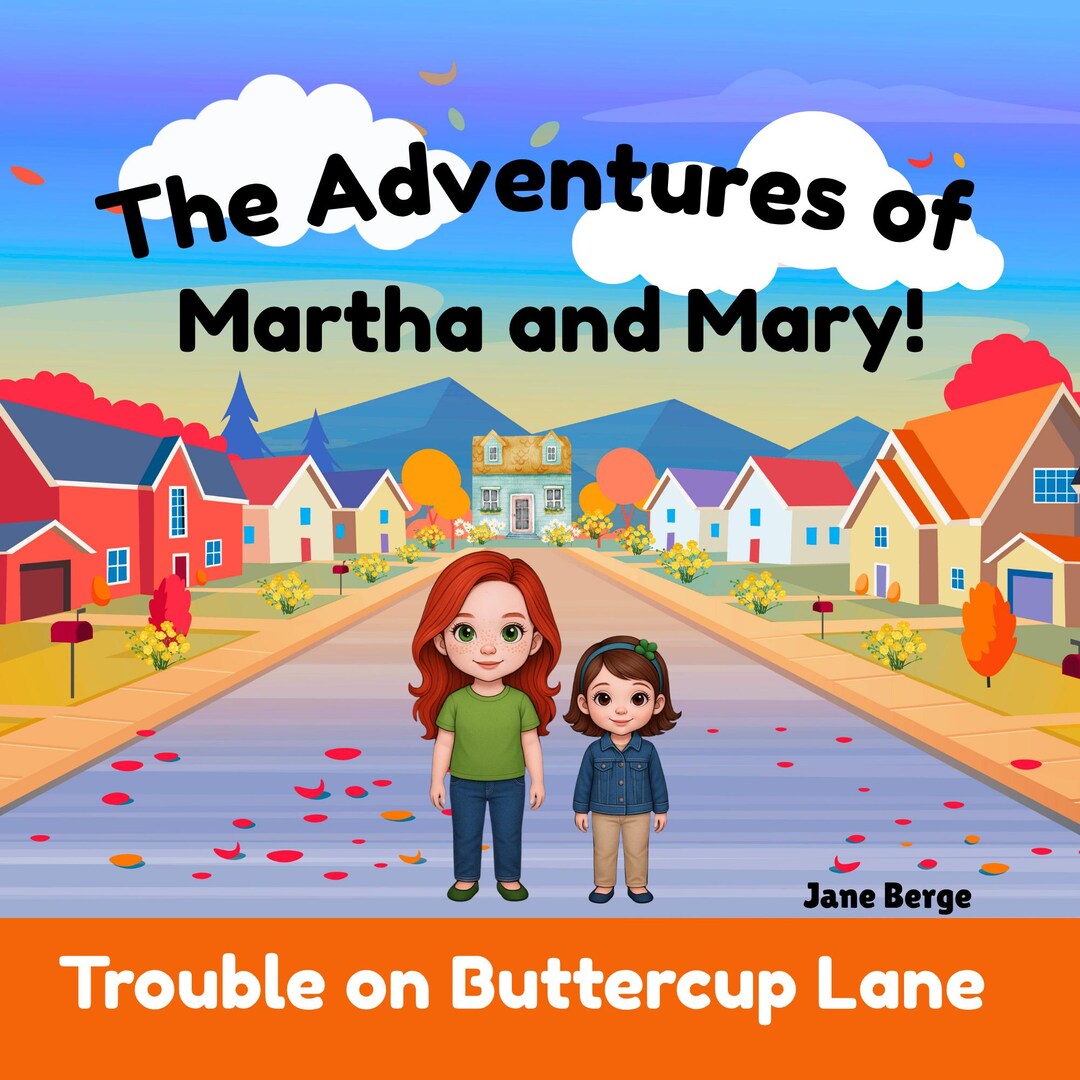 The Adventures of Martha and Mary Series, Children's Books, Trouble on ...