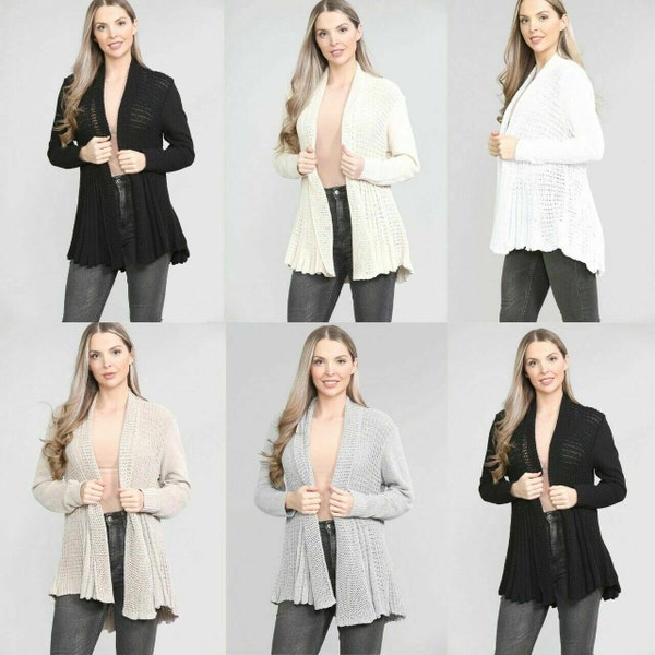 Waterfall Cardigan - Etsy UK