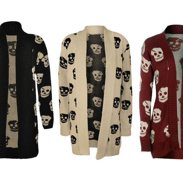 Skeleton Crochet Cardigan - Etsy