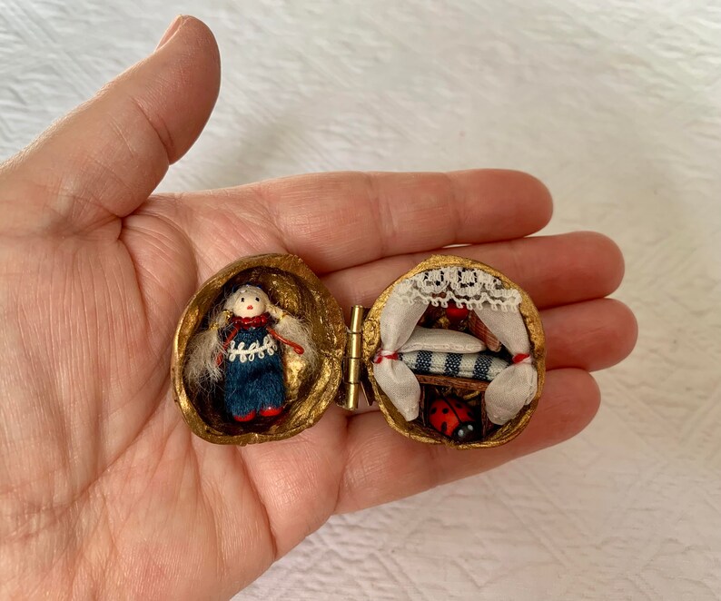 Princess in a Walnut Shell - Etsy