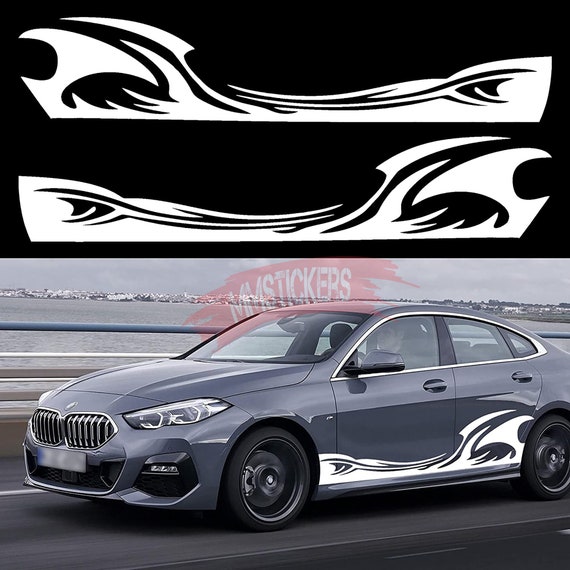 Racing Car Side Stickers
