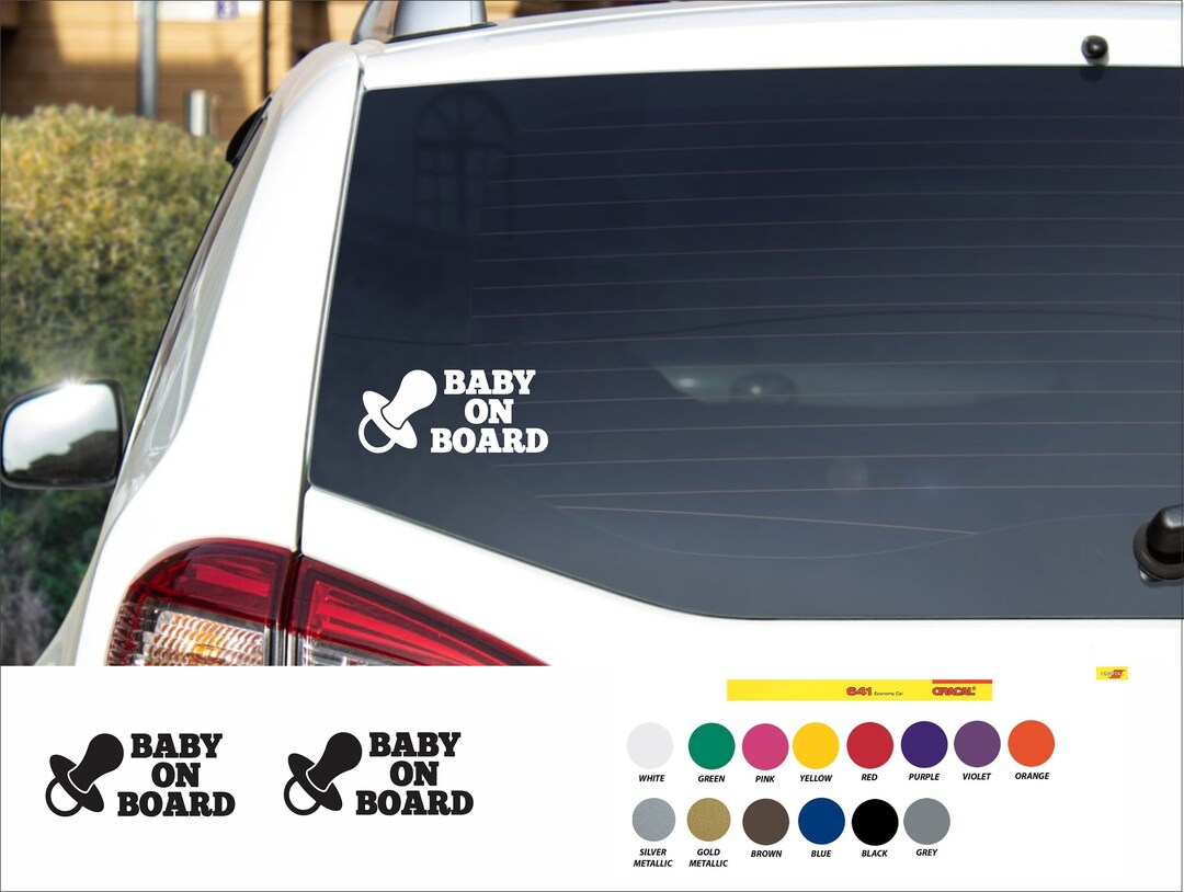Baby on Board Decal Stickers / Auto Stickers Tuning Universal Decal ...