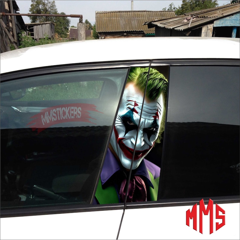 Car Doors Livery Pillar Sticker Joker 2 Universal Stickers - Etsy