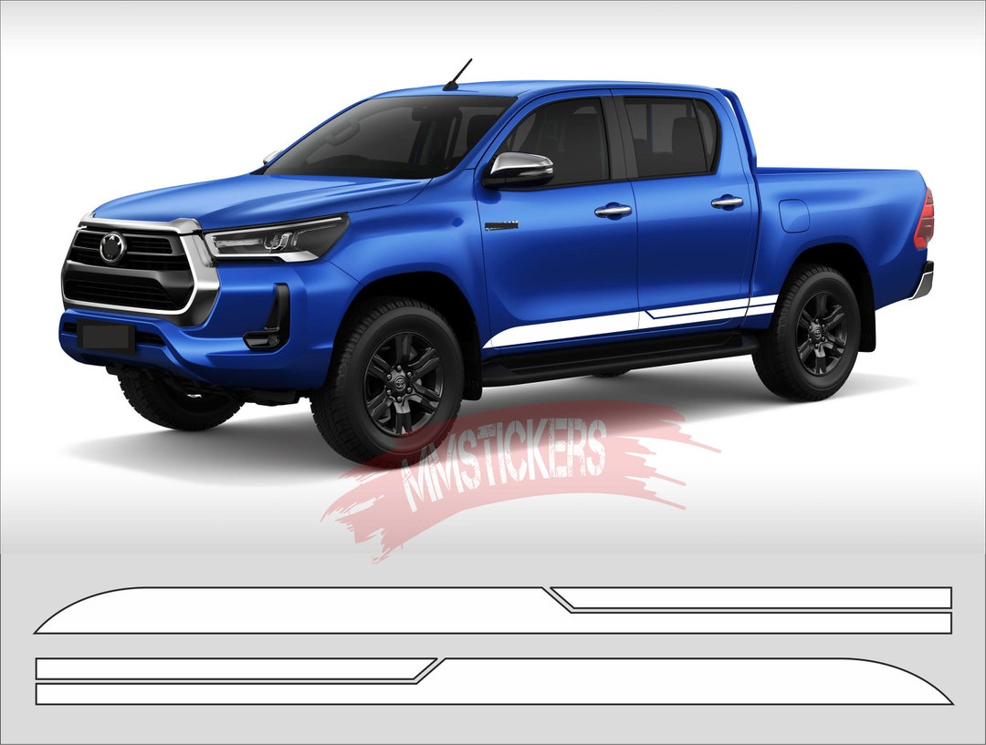 Universal Sports Racing Stripe Truck Auto Car Body Side Door Vinyl ...