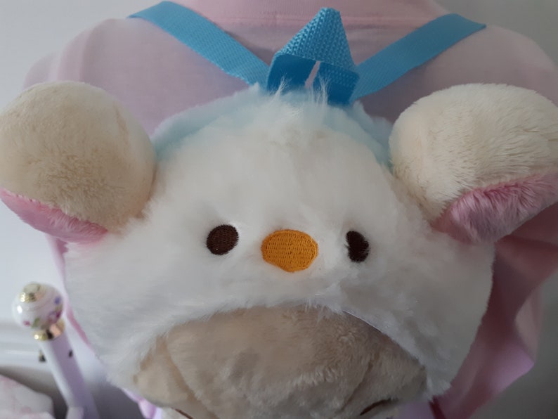 Kawaii Teddy Bear Plush Stuffed Animal Backpack Purse - Etsy