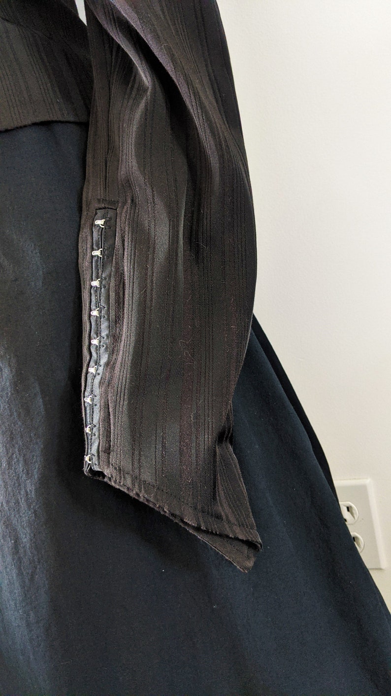 Vintage Black Victorian Style Jacket Blazer - Etsy