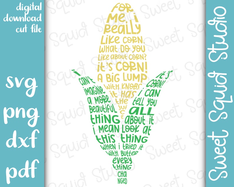It's Corn! SVG and PNG | Instant Download | Cut File | Corn Kid | It ...
