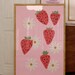 Strawberry Print Digital Download Retro Strawberry Fields Poster Flower ...