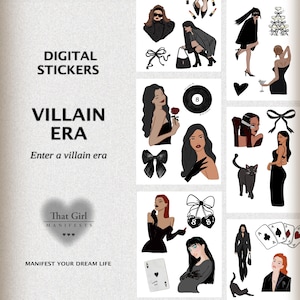 Goodnotes Digital Stickers | Aesthetic That Girl Planner Stickers ...