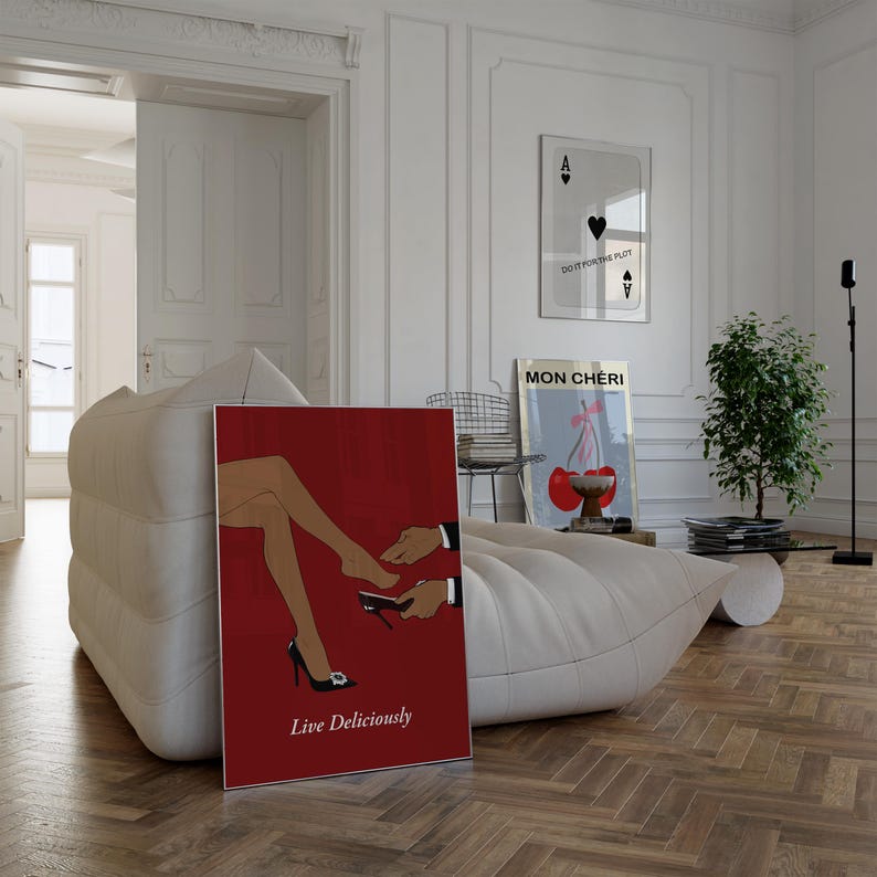 Femme Fatale Poster, Manifestation Poster, Divine Feminine, Energy ...