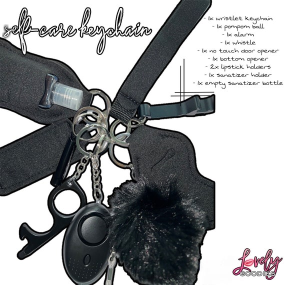 10pc Safety Protection Keychain Set - Etsy