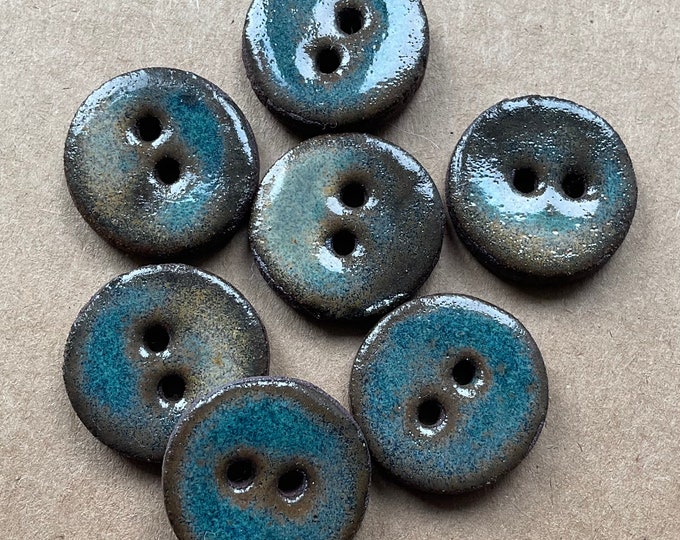 Set of Studio Ceramic Buttons. - Etsy