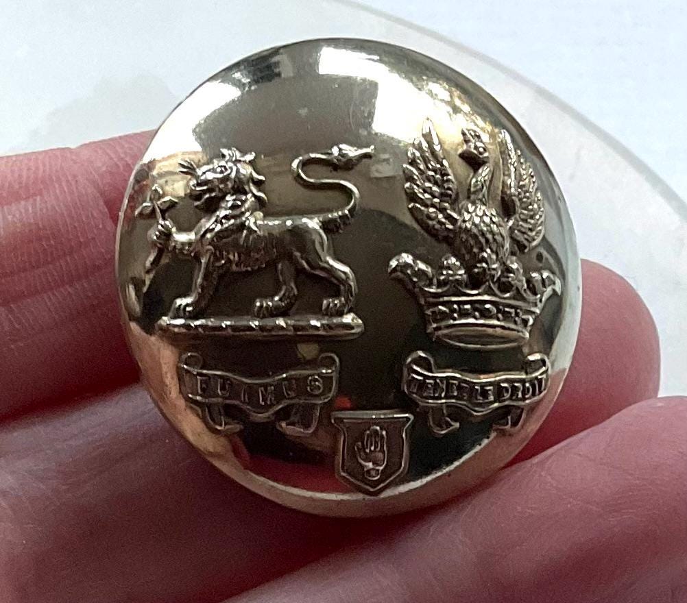 Double Livery Button. A Celebration of the Union of 2 Houses. - Etsy