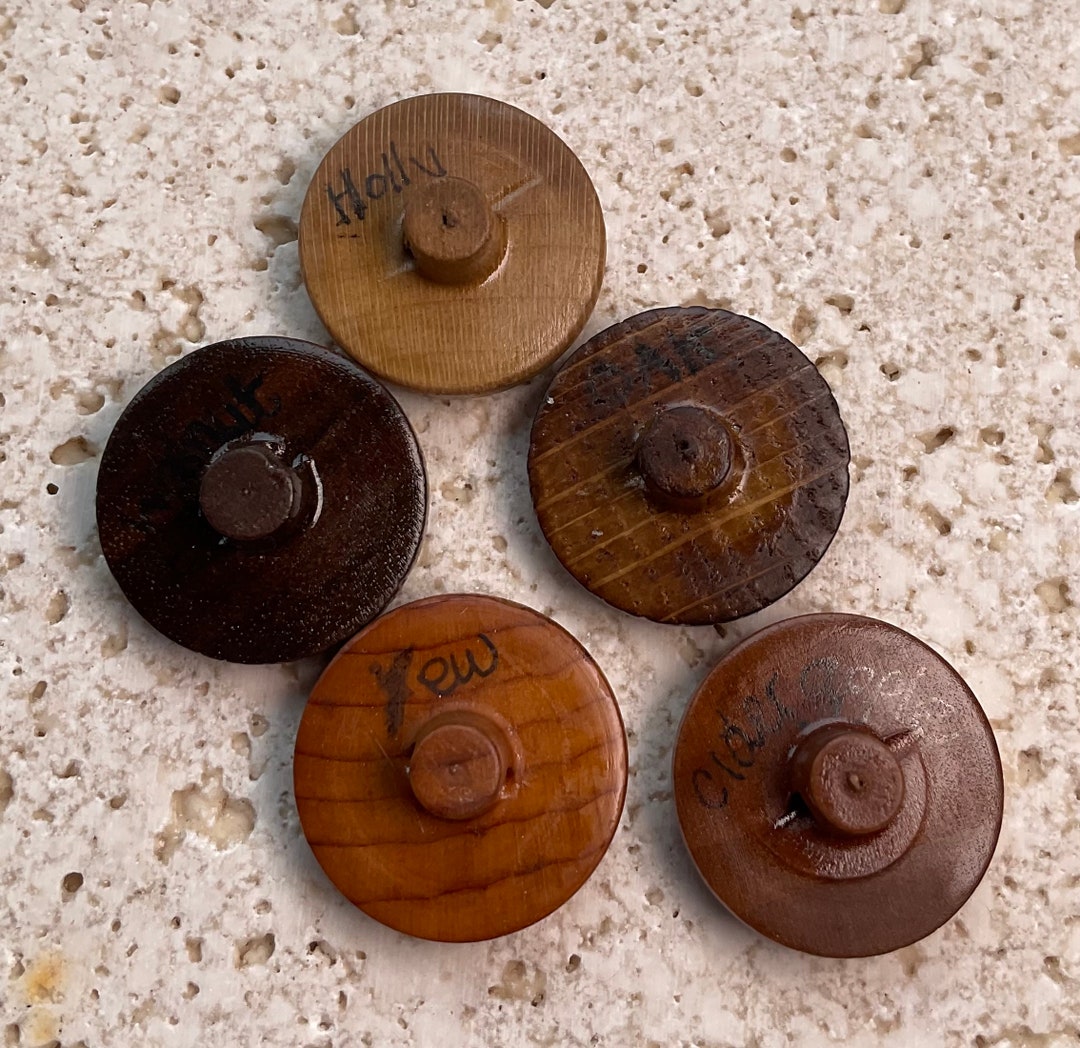 Studio Buttons Made by a Wood Turner. - Etsy