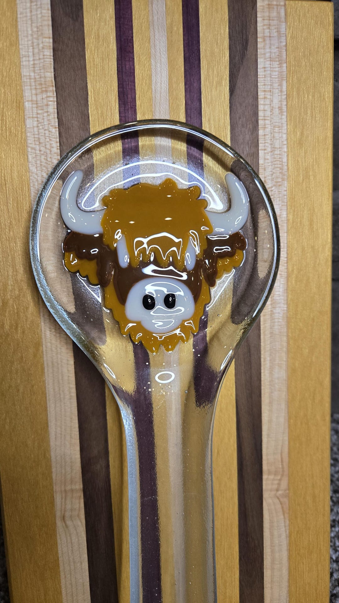 Highland Cow Spoon Rest - Etsy