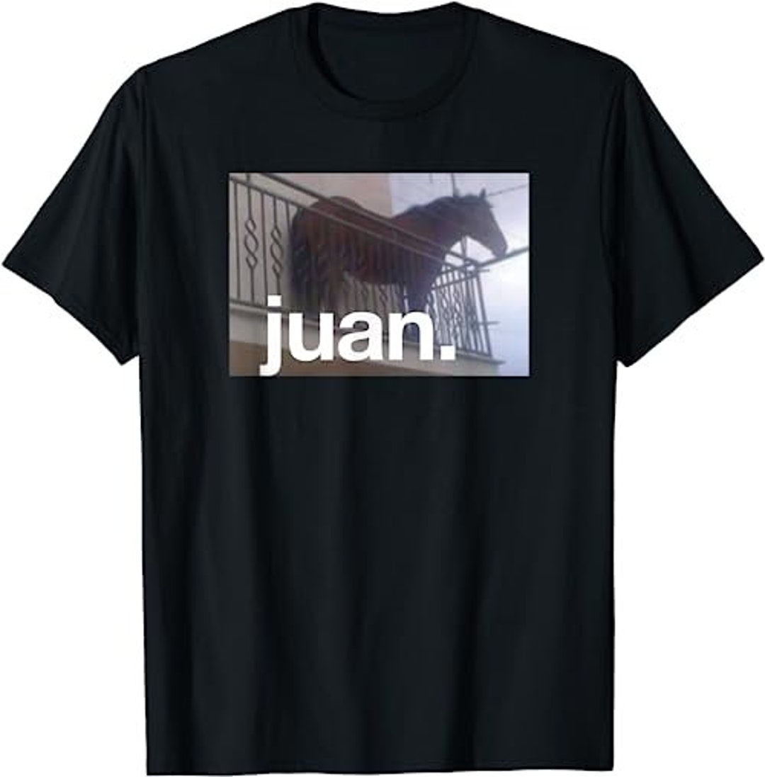 Juan Meme Horse on Balcony Meme T-shirt Sweatshirt Hoodie - Etsy