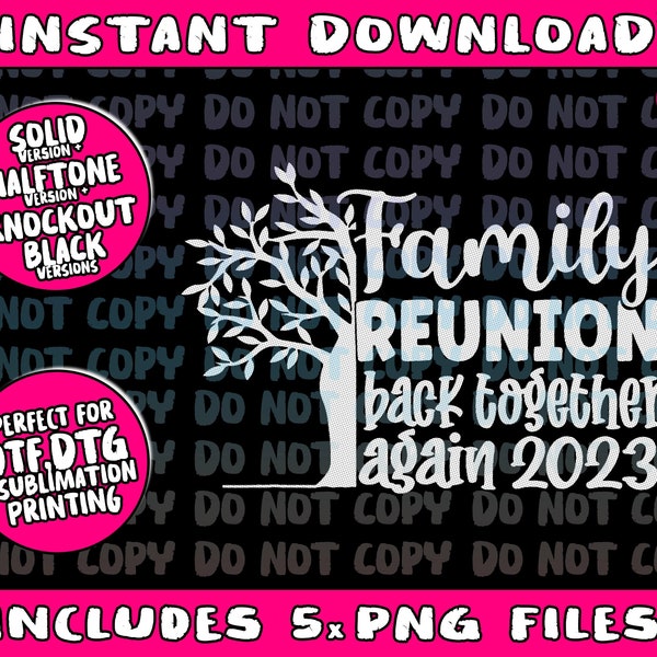 Family Reunion Svg Back Together Again - Etsy