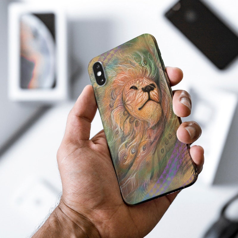 Lion Phone Case - Etsy