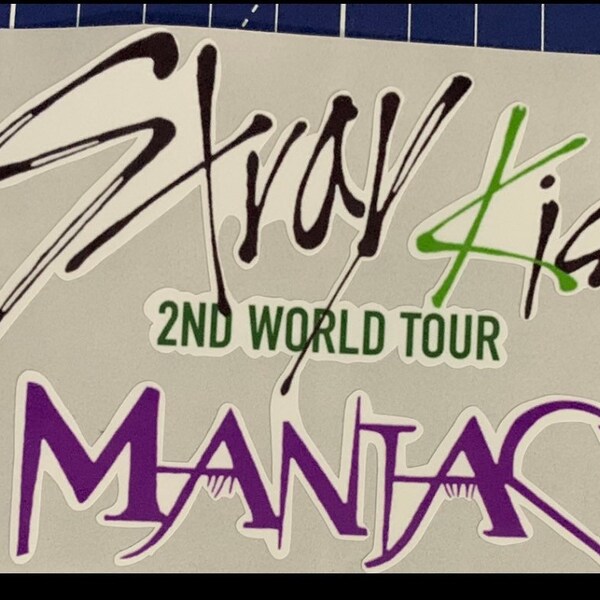 Stray Kids Maniac Tour - Etsy