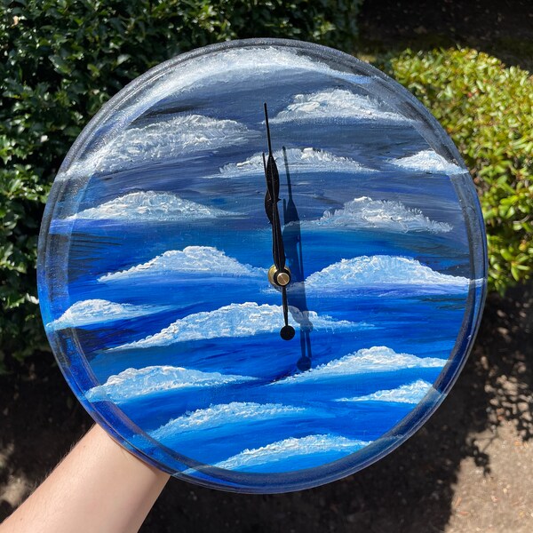 Cloud Clock - Etsy