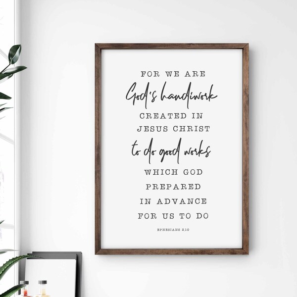 Ephesians 2 10 - Etsy UK