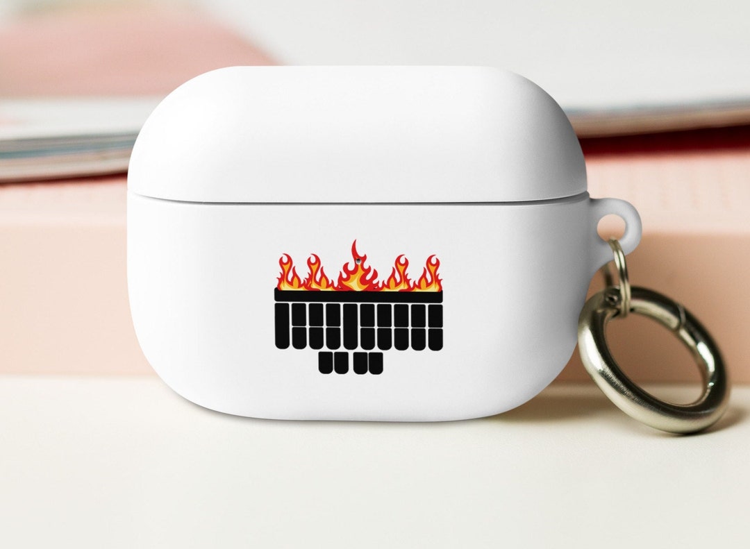 Court Reporter Keyboard Flames Airpods 1, Airpods 2, Airpods Pro Case ...