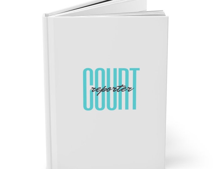 Court Reporting Journal, Briefs and Other Stuff Spiral Notebook Ruled ...