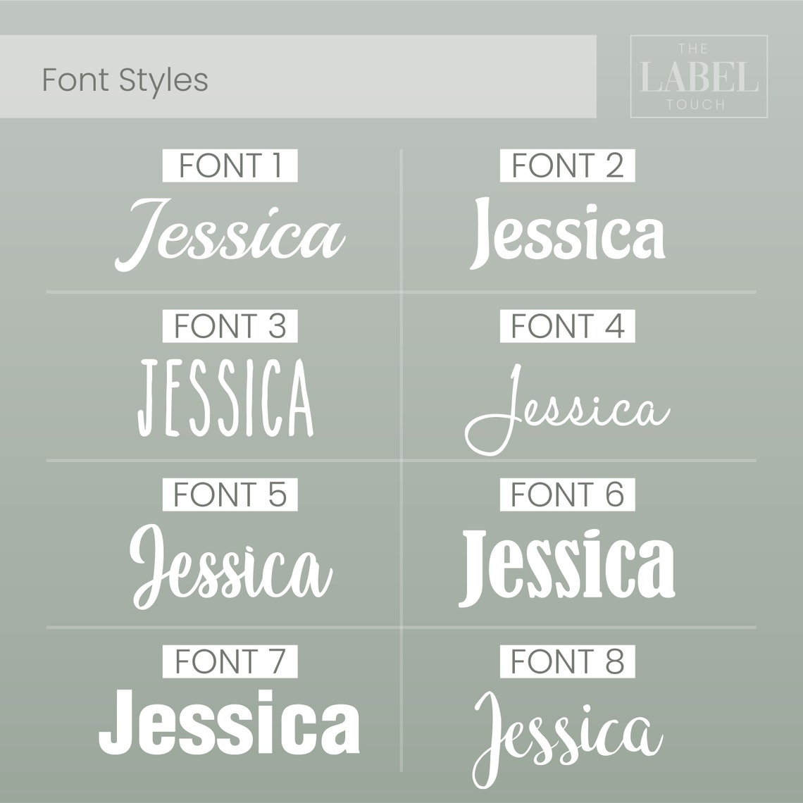 Personalised Vinyl Name Labels for Wine Glasses Champagne | Etsy