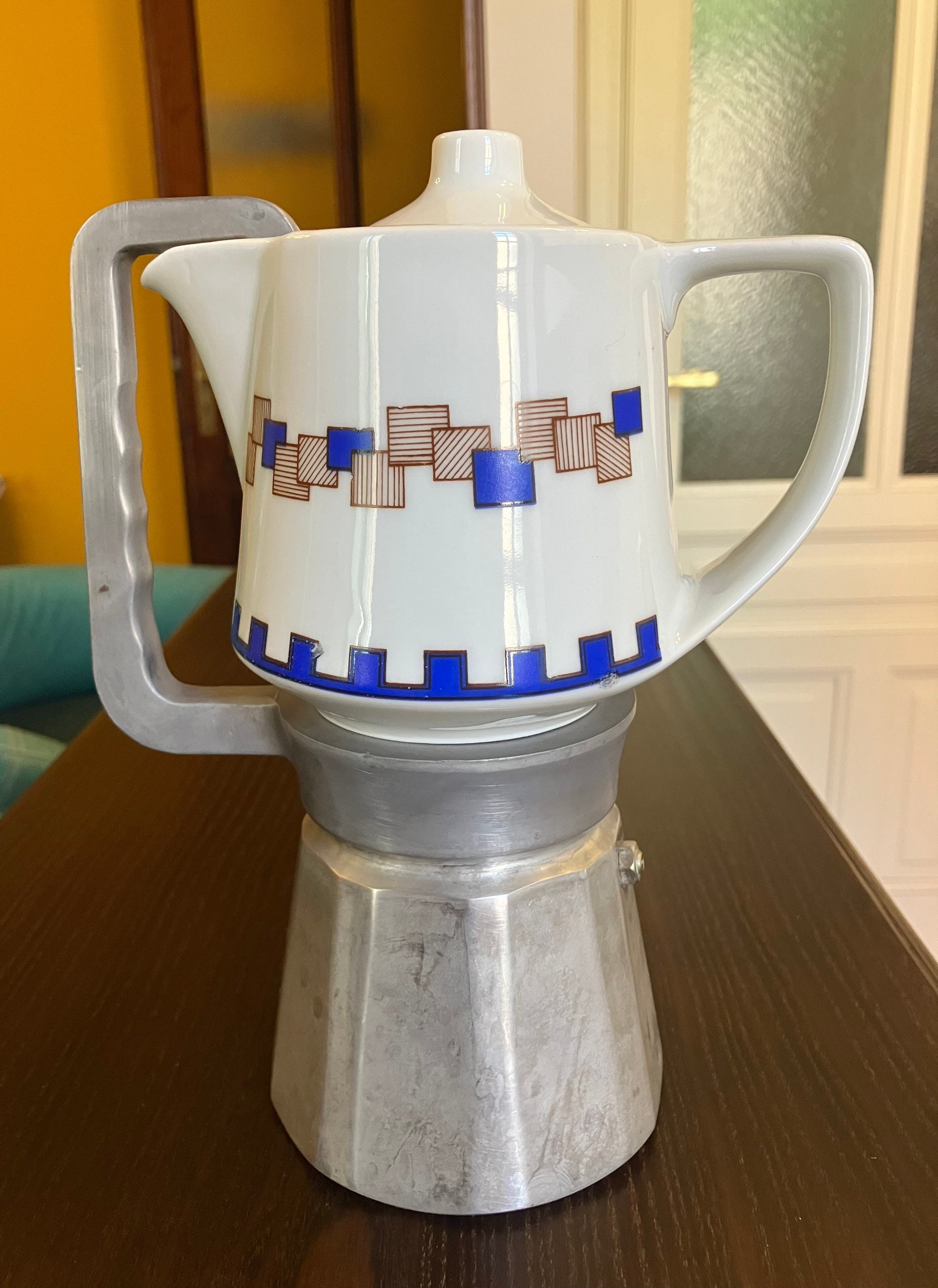 Vintage 1970's Ceramic Coffee Maker Made in Italy - Etsy