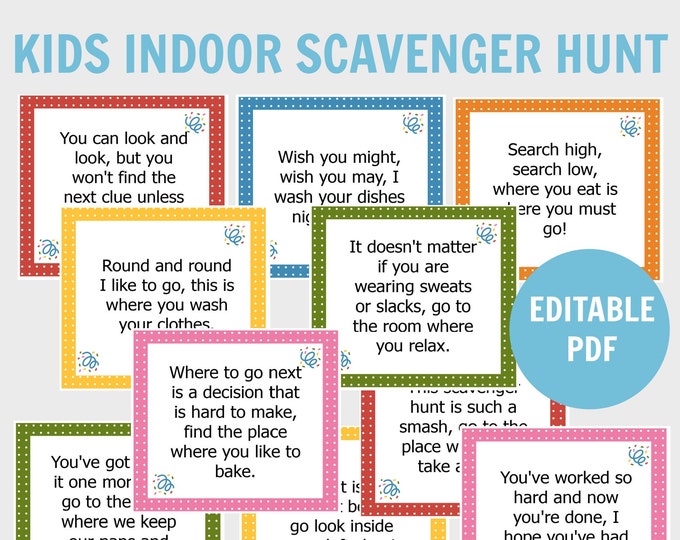 Meet the Teacher Night and Open House Scavenger Hunt Editable - Etsy