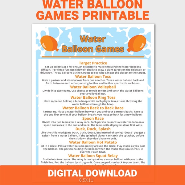 Water Balloon - Etsy