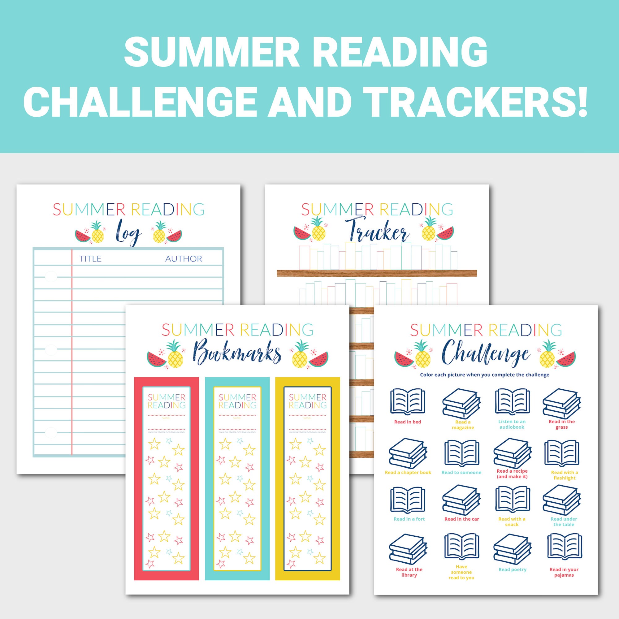 Summer Activity Planner Activity Planner for Kids Summer - Etsy