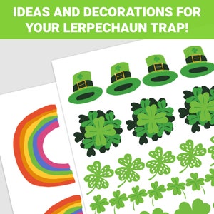 Leprechaun Trap Printable for St. Patrick's Day, DIY Leprechaun Trap ...