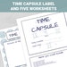 Family Time Capsule Printable, Time Capsule Activity, Digital Download ...
