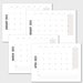 2023 Printable Minimalist Calendar, Monthly Calendar, 8.5x11, PDF - Etsy