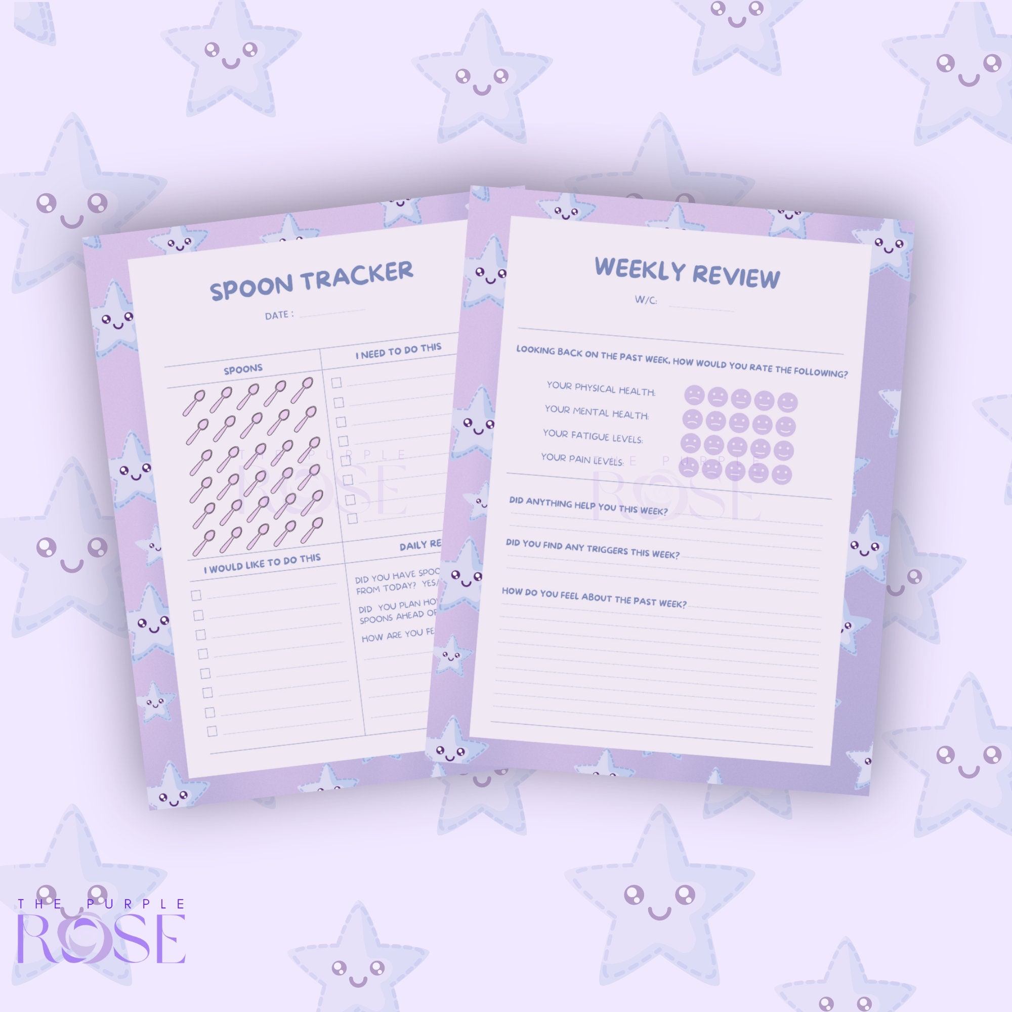 Spoonie Tracker | Chronic Illness Journal | Spoonie Journal | Wellbeing ...