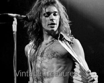 Vintage & Original 1986 David Lee Roth 16 X 20 Poster Unused Van Halen ...