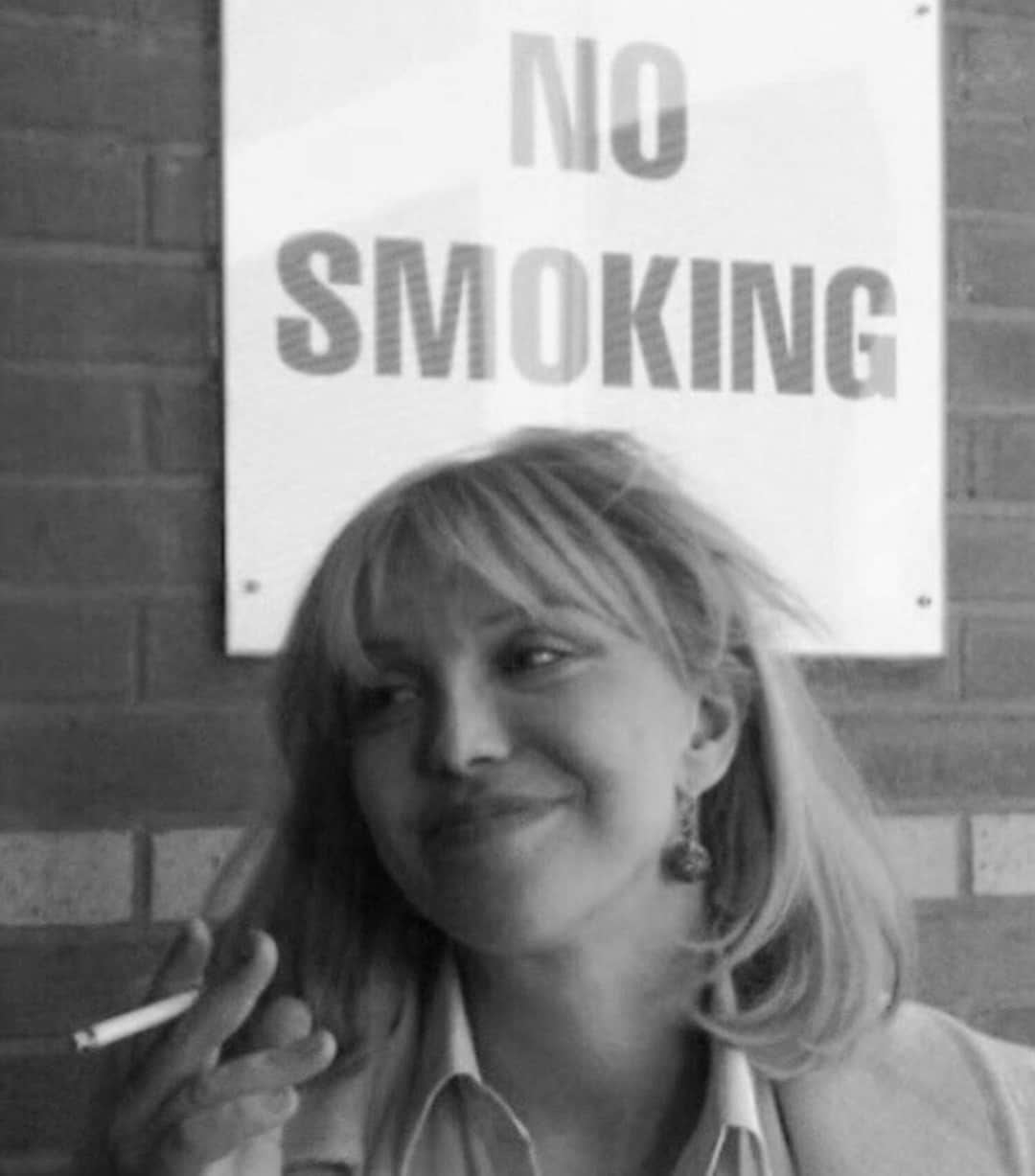 Courtney Love No Smoking Sign - Etsy