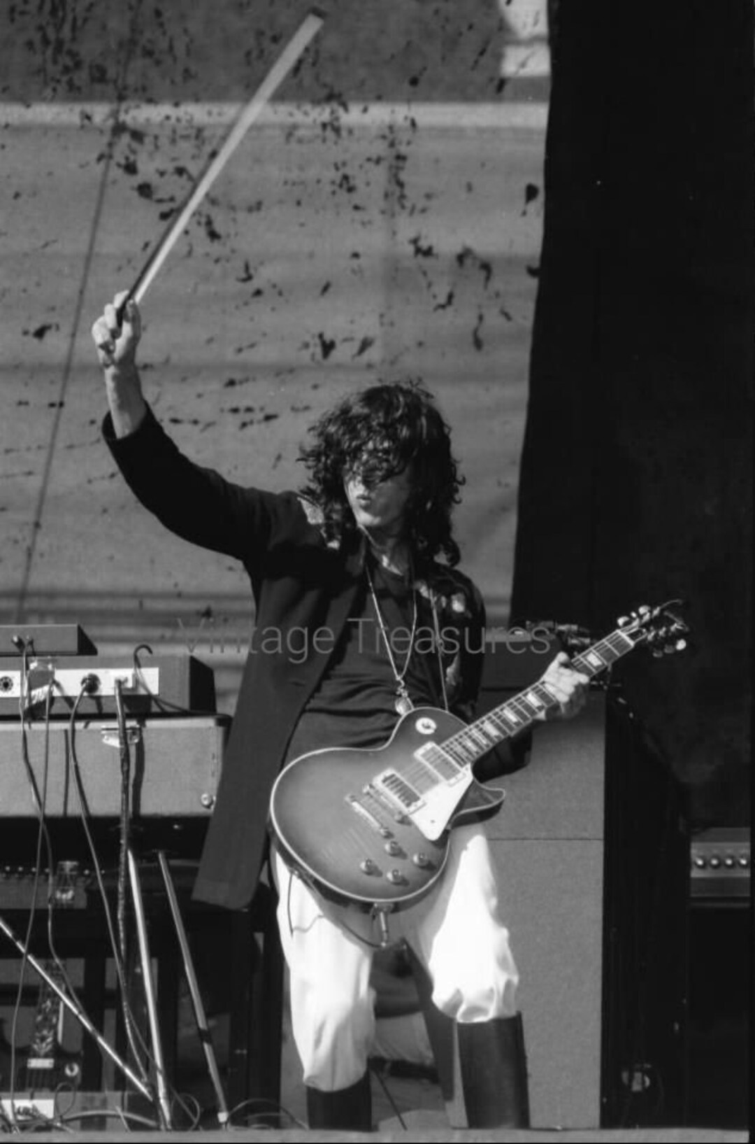 Jimmy Page With the Bow - Etsy
