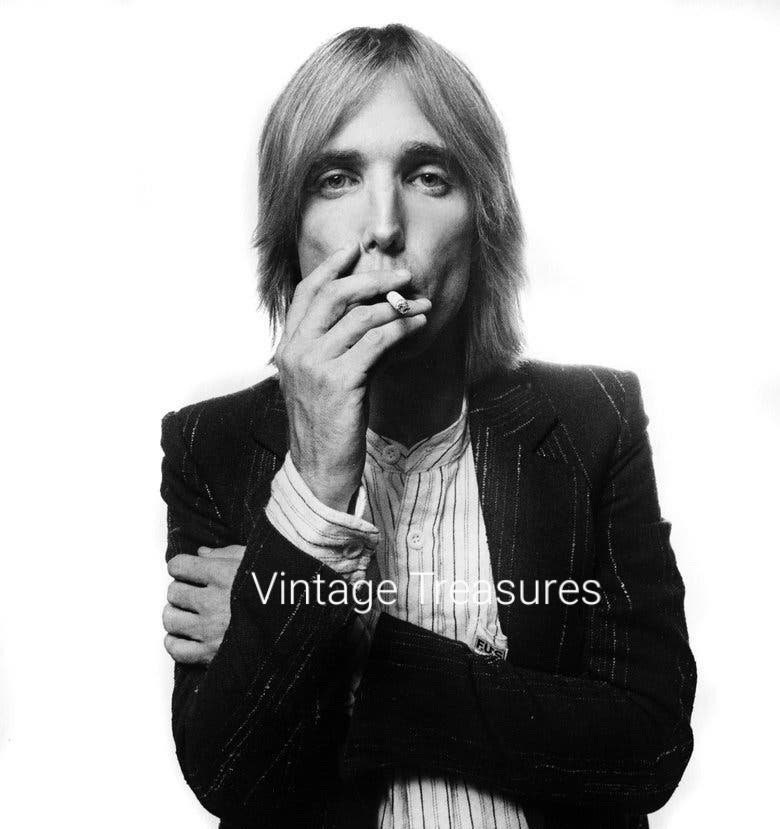 Tom Petty Smoking a Cigarette - Etsy