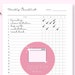 Weekly Tracker Printable, Habit Tracker Template, Routine Tracker, 7 ...