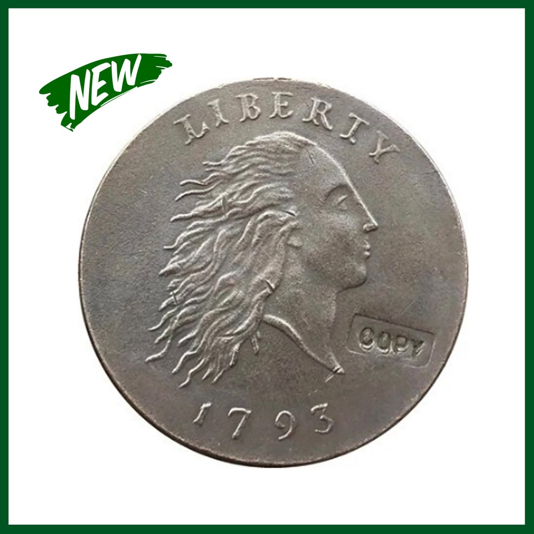 1793 Chain Cent Silver / Morgan Silver Dollar / USA - Etsy