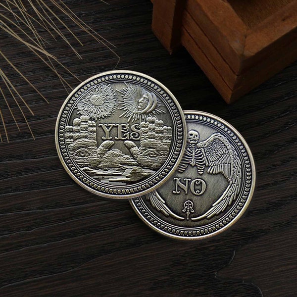 Yes No Coin - Etsy