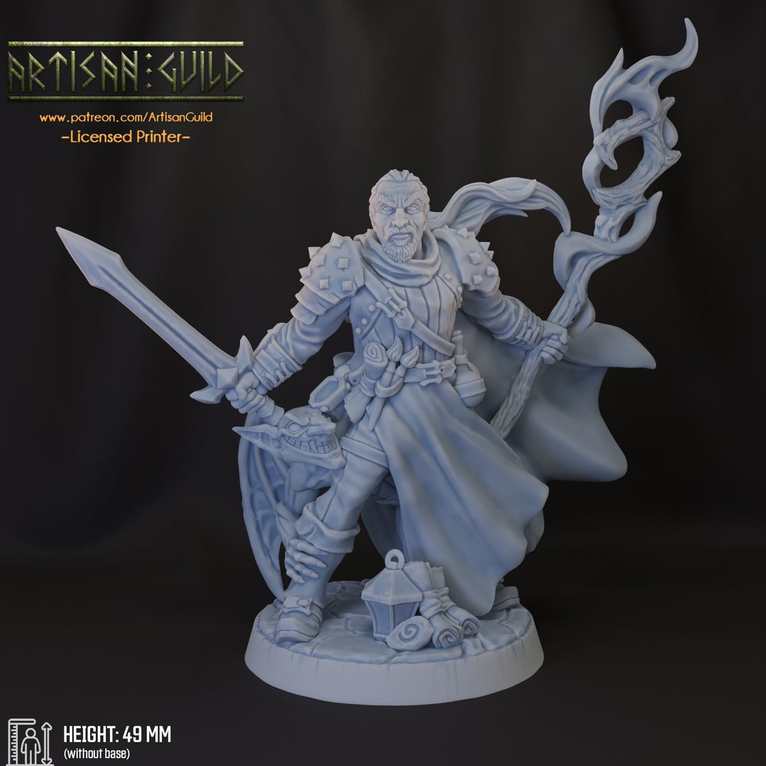 Wappellious Spellbrush Artisan Guild 32mm Dnd, Pathfinder, TTRPG - Etsy