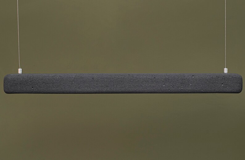 Foam Concrete Pendant Minimalist Lights Hanging Unique Lamp Kitchen ...