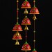 Handpainted Indian Bell Wind Chimes, Boho Garden Decor - Etsy