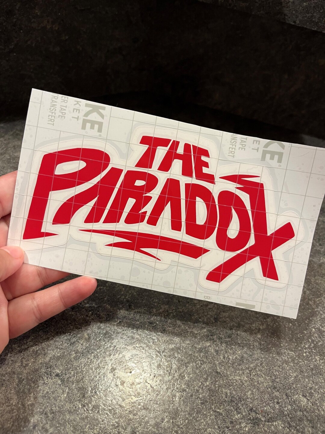 The Paradox Decal Sticker - Etsy